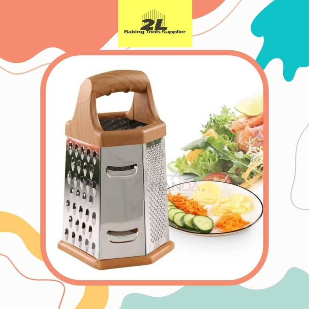 Jual Parutan Serbaguna 6 in 1 Parutan Pasrah Keju Pasrah Wortel Pasrah ...