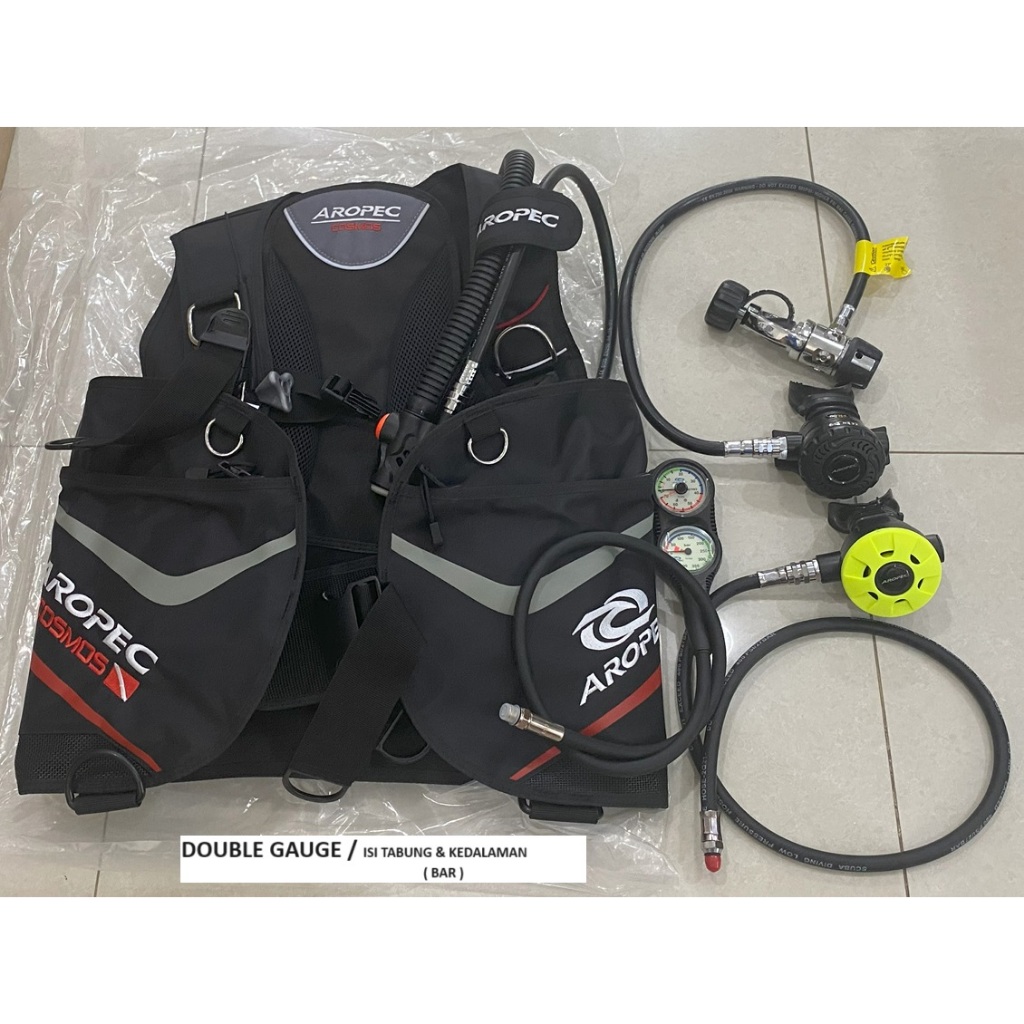 Jual Aropec Set Scuba Diving Cosmos / Paket Set Alat Selam | Shopee ...