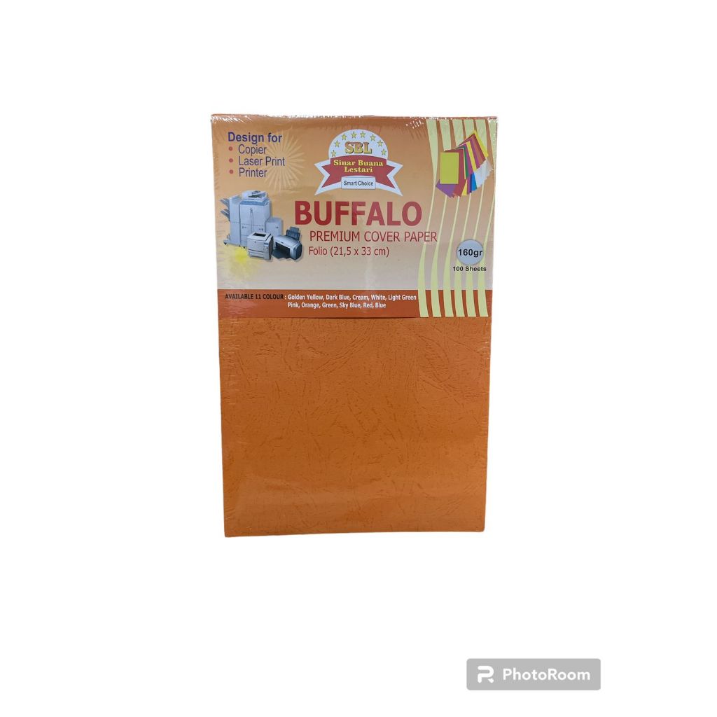 Jual Kertas Karton Buffalo F4 / FOLIO Cover Jilid PREMIUM | Shopee ...
