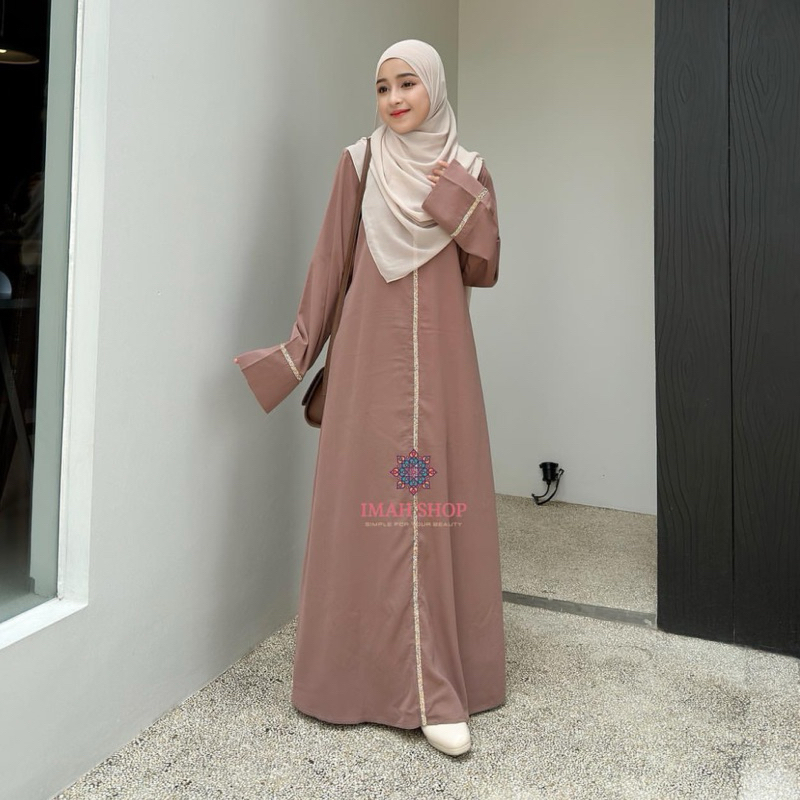 Jual Abaya Gamis Turkey Maxi Dress Arab Saudi 968 Abaya Basic Syari ...