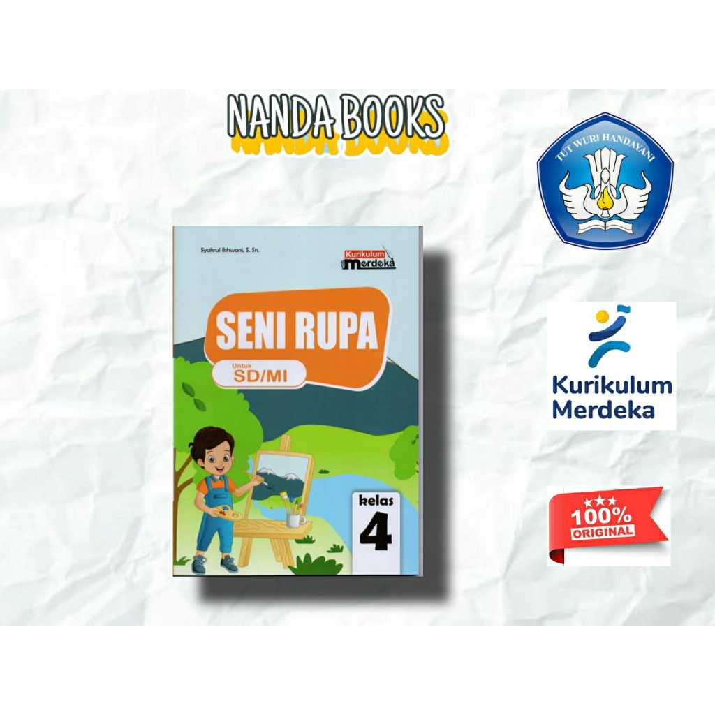 Jual Buku Siswa Seni Rupa SD/MI Kelas 4 Kurikulum Merdeka Wahana Karya Jaya | Shopee Indonesia