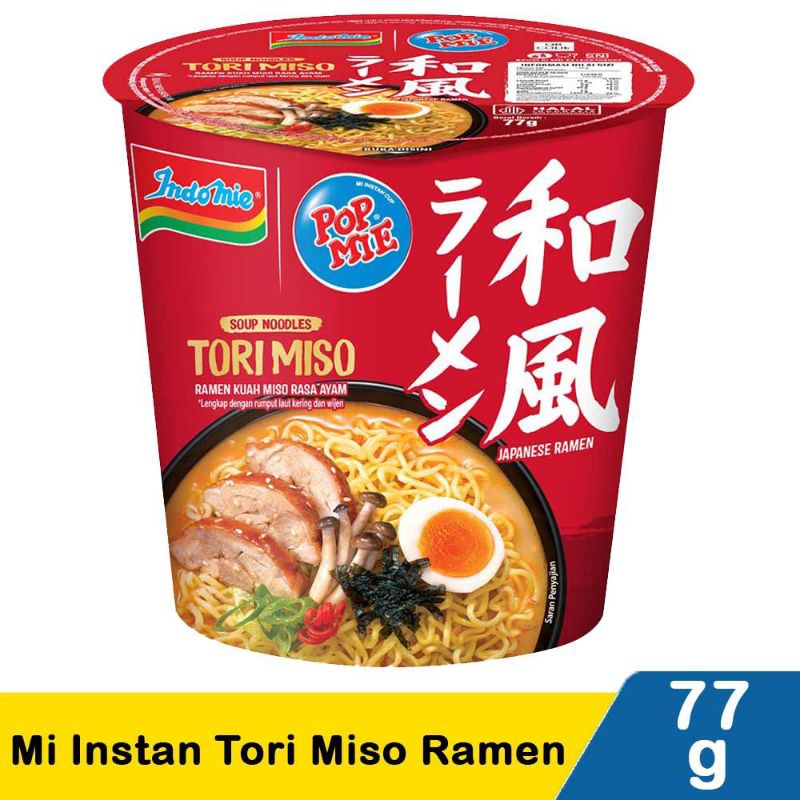 Jual Indomie x Pop Mie Ramen Torimiso | Shopee Indonesia