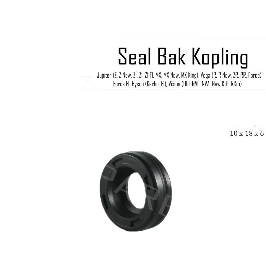 Jual [RNDM] SEAL / SIL BAK KOPLING KANAN JUPITER Z - VEGA R NEW / LAMA ...