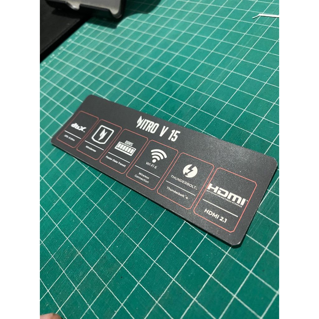 Jual Stiker Spesifikasi Acer Nitro | Shopee Indonesia