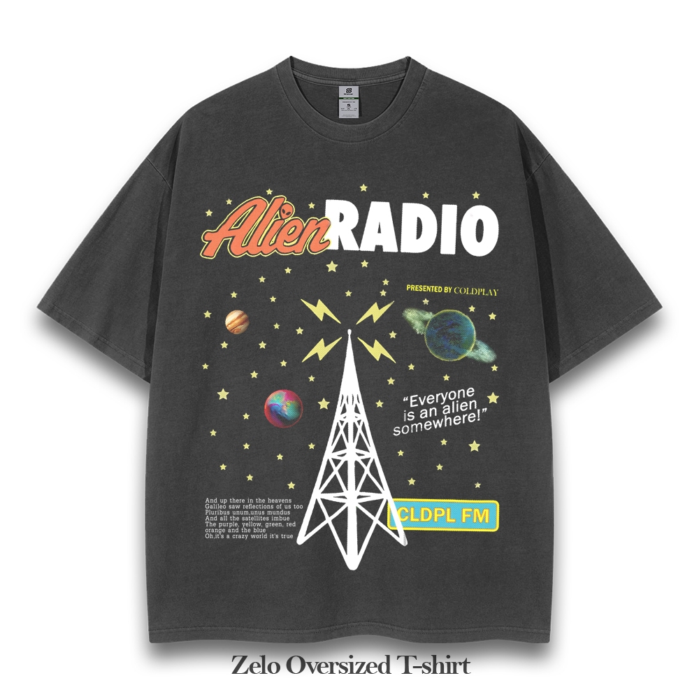 Jual Alien Radio Music Of The Spheres World Tour 2023 Tee Vintage ...
