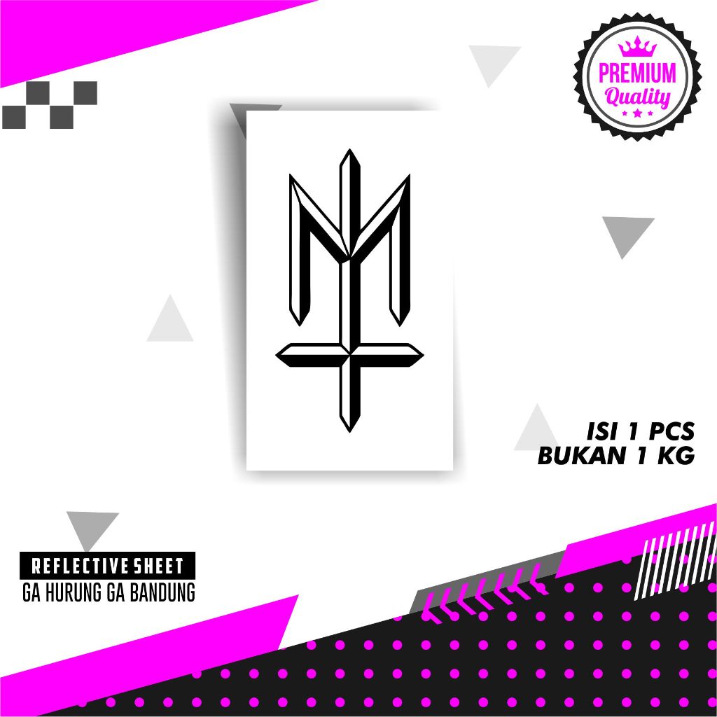 Jual Sticker Aksesoris Motor Keren Viral maternal cuting Stiker logo ...