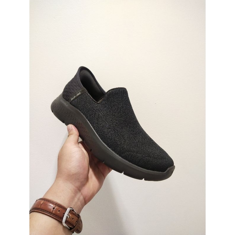 Jual SEPATU PRIA TERBARU SKECHERS ORIGINAL SNEAKERS GO WALK FLEX HITAM ...
