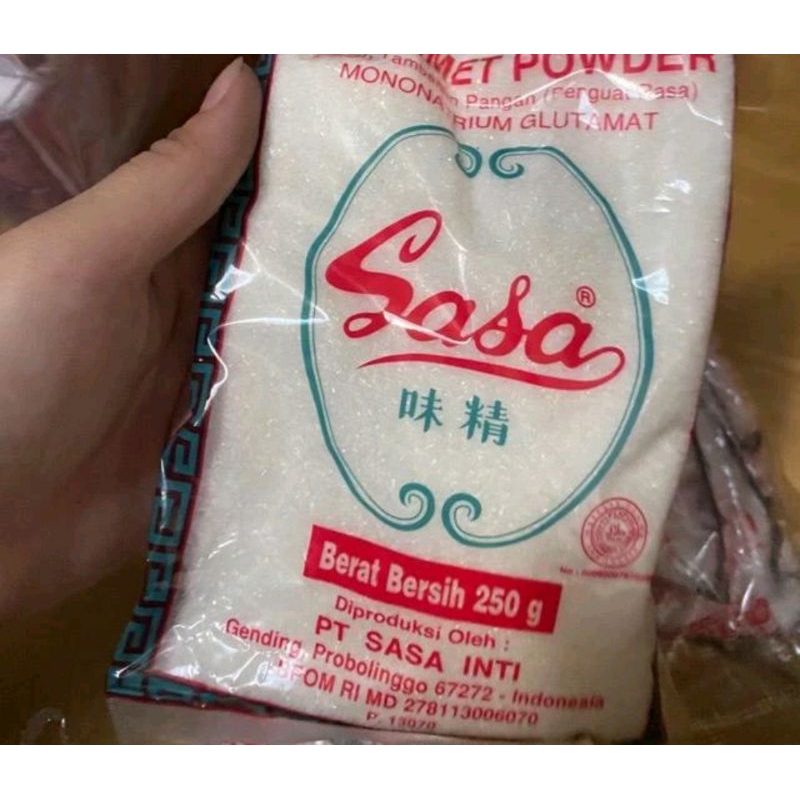 Jual SASA 250 GRAM MICIN ( 1 BUNGKUS ) PENYEDAP MAKANAN | Shopee Indonesia
