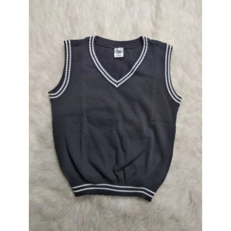 Jual rompi rajut/knit vest/rompi sekolahan/ cocok untuk anak sekolahan ...
