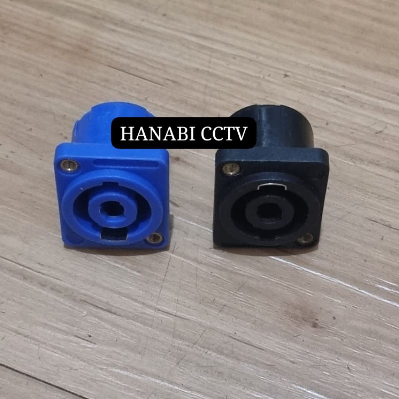 Jual Socket Spikon + Drat Hitam Soket Biru Cewek 4 Pin | Shopee Indonesia