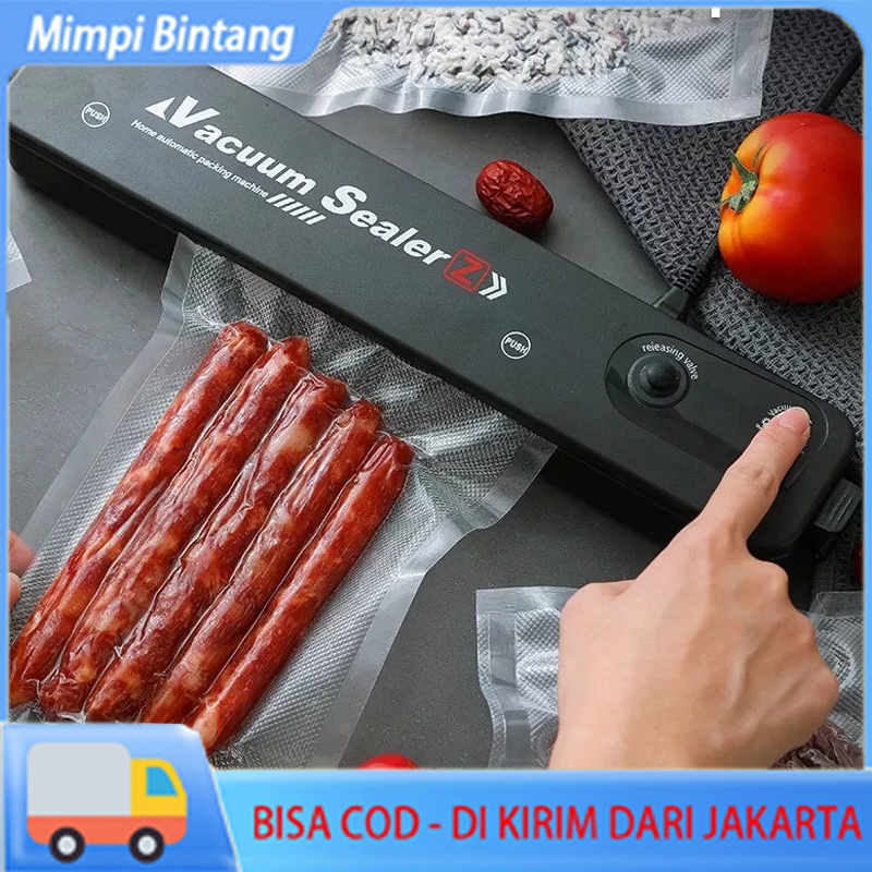 Jual Mesin Vacum Sealer Makanan / Mesin Pengemasan makanan/Alat Press ...