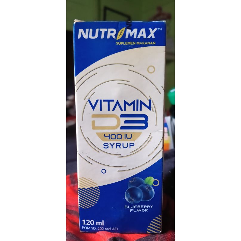 Jual vitamin D3 400 IU sirup nutrimax | Shopee Indonesia