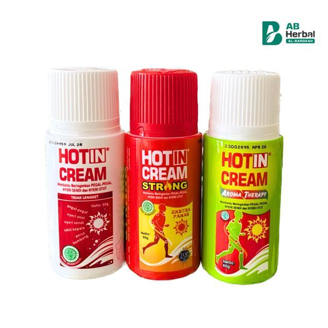 Jual HOT IN CREAM BOTOL 60GRAM / cream original/cream aromatherapy ...