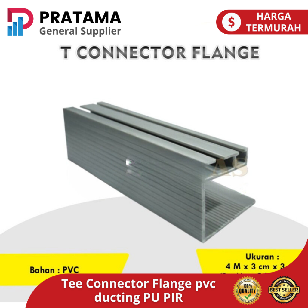 Jual Aksesoris Ducting PU PIR Tee Connector Flange Duct Untuk HVAC | surabaya | Shopee Indonesia