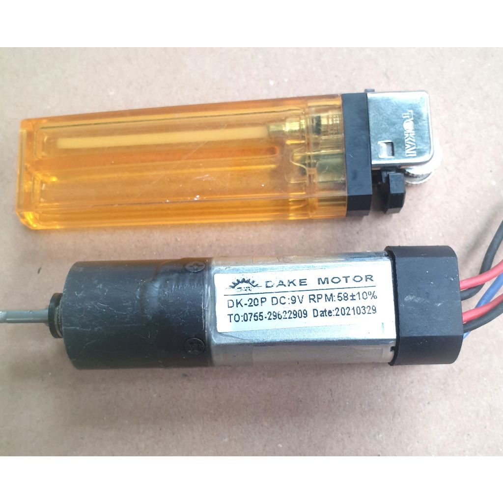 Jual dc geared mini motor dake motor dk-20p, input dc 9-12 vol | Shopee ...