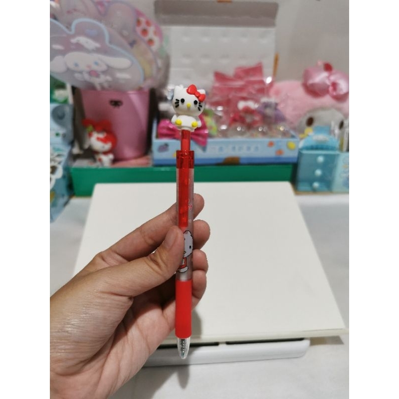 Jual Pena Ballpoint Bolpen Kepala Karet Sanrio Hello Kitty Melody ...