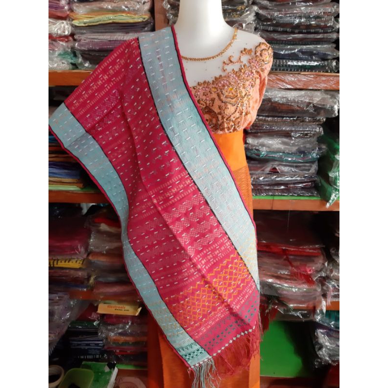 Jual BANYAK WARNA NUANSA PINK - 100% TENUNAN TARUTUNG - SENGKA SENGKA - HANDE HANDE TENUN TANGAN ...