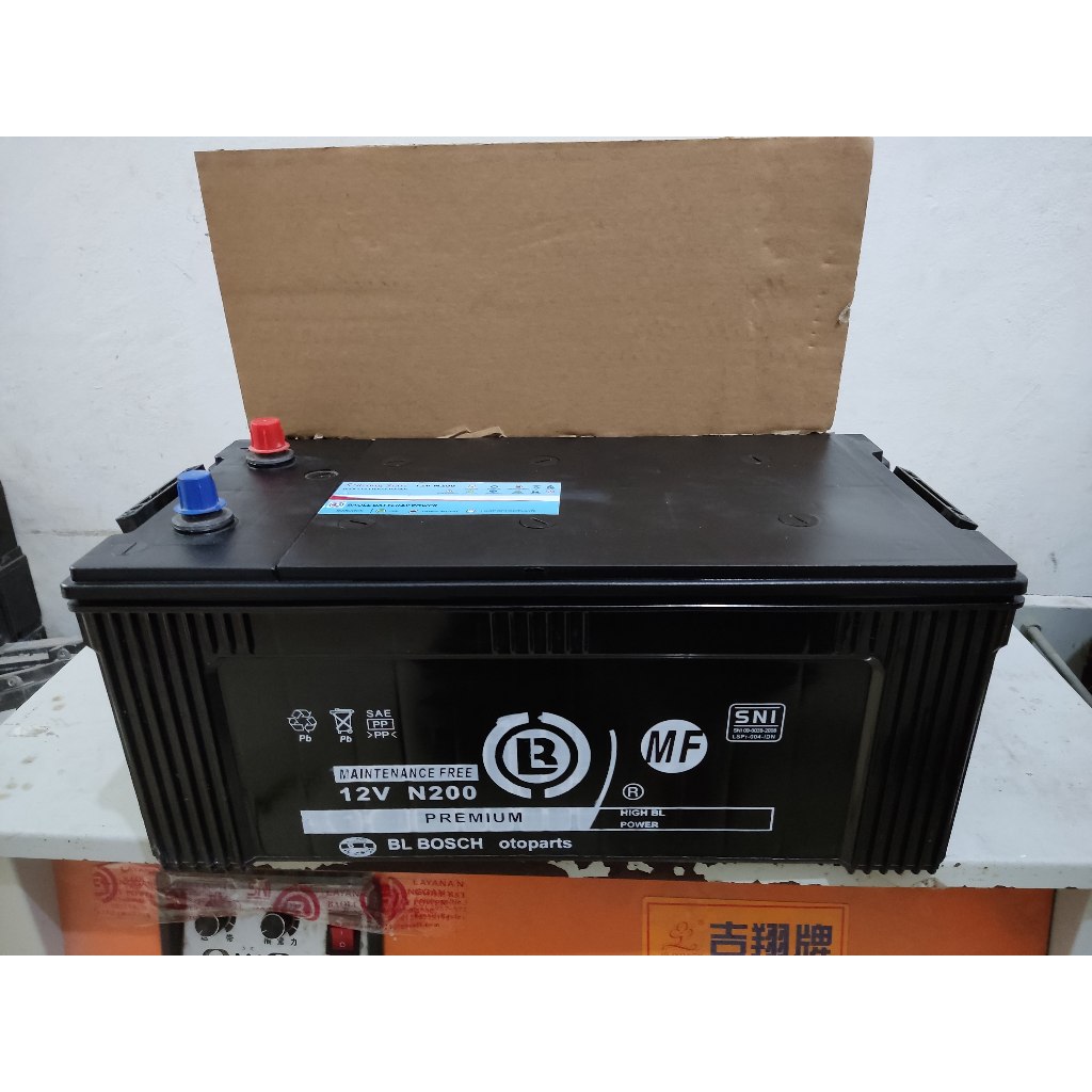 Jual Aki Genset/Kapal BAOLE MF N200 / 190H52 Aki Kering 12V / 200Ah | Shopee Indonesia
