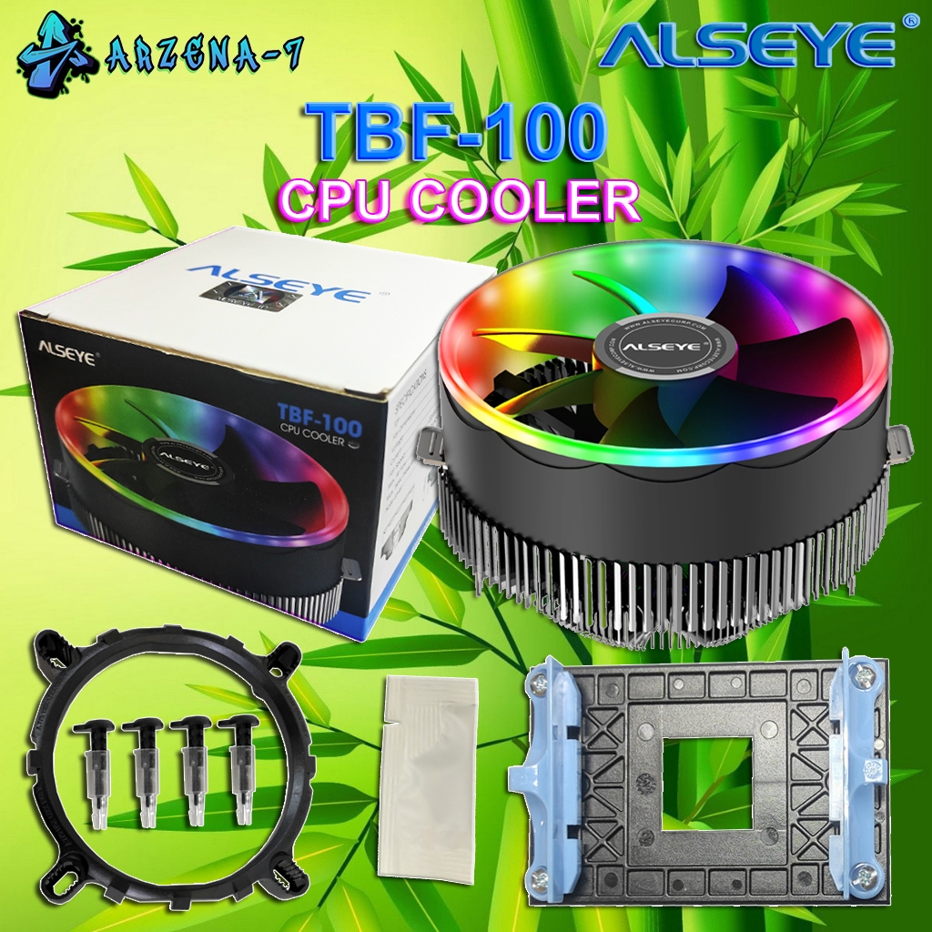 Jual Cooler Fan Processor Rgb Alseye Luna TBF-100 Universal ( bisa ...