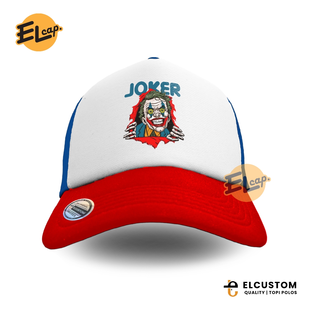 Jual Joker / Topi Merah / Topi Biru / Topi Jaring / Topi Trucker / Topi ...