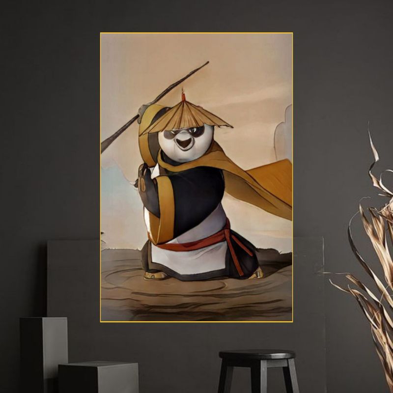 Jual poster "kung Fu panda" Poo UK 21x30 laminasi | Shopee Indonesia