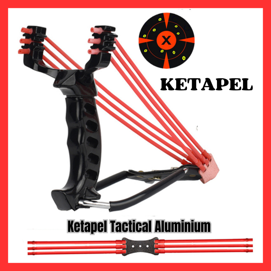Jual KETAPEL BERBURU God Shooter Ketapel Tactical Aluminium Ketapel ...