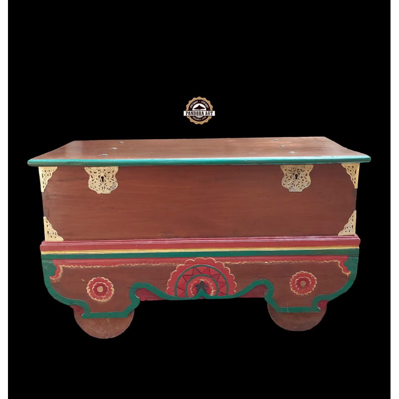 Jual Peti beroda / GEROBOK ORI kuno kayu jati | Shopee Indonesia