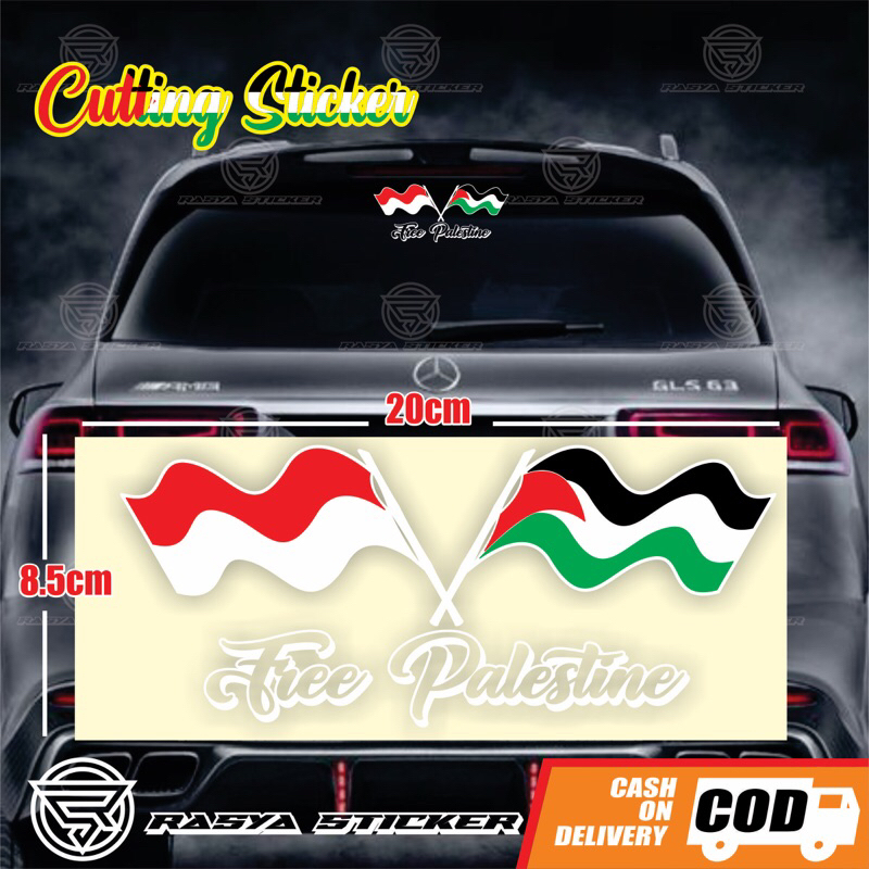 Jual Palestine Sticker || Free PALESTINE Cutting Sticker Mobil Motor ...
