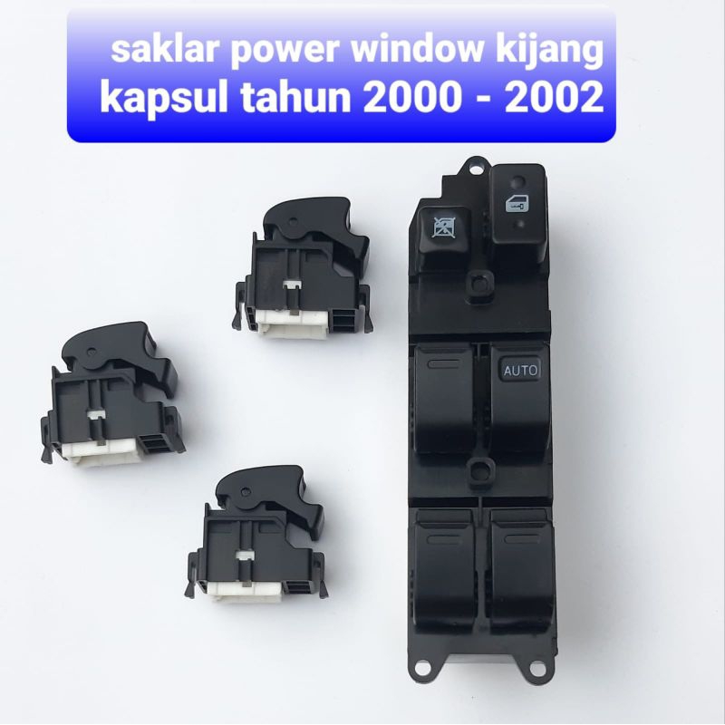 Jual saklar power window mobil kijang kapsul tahun 2000 - 2002 | Shopee ...