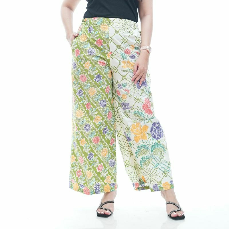 Jual Celana Kulot Batik Encim Asli Pekalongan | Shopee Indonesia