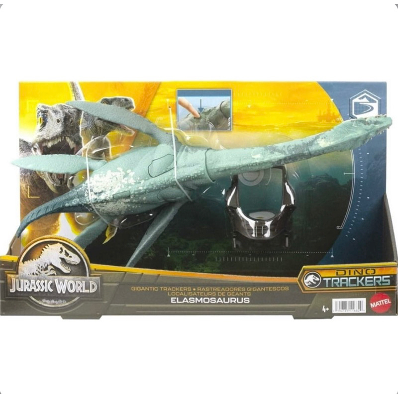 Jual Jurassic World Dino Tracker Gigantic Elasmosaurus | Shopee Indonesia