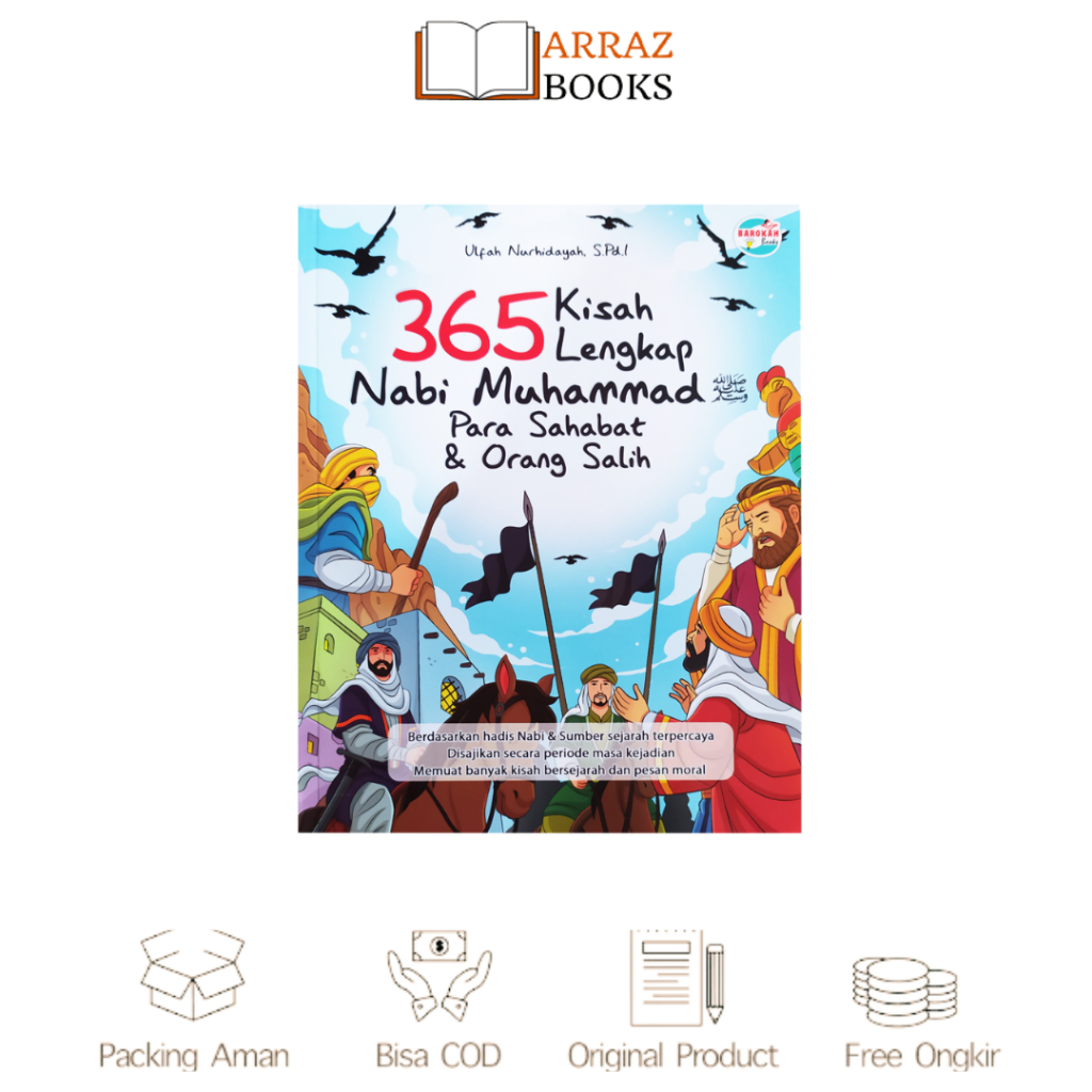 Jual BUKU ANAK ISLAMI - 365 KISAH LENGKAP NABI MUHAMMAD, PARA SAHABAT, & ORANG SALIH | Shopee ...