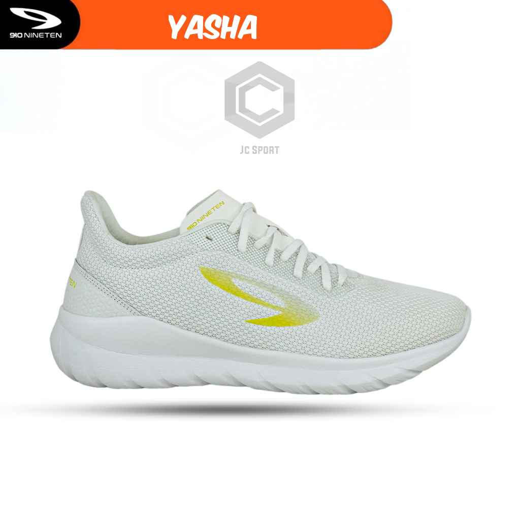 Jual sepatu 910 nineten Yasha putih sepatu lari | Shopee Indonesia