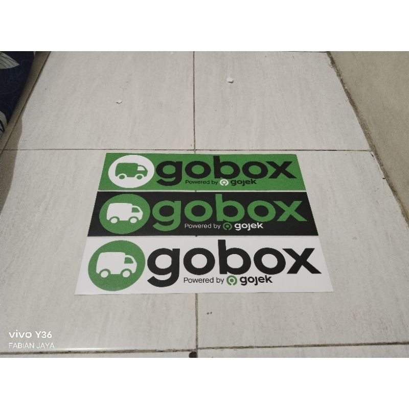 Jual Stiker GOBOX gojek 10x40 | Shopee Indonesia