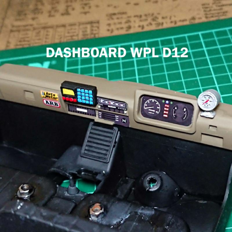 Jual Dashboard WPL D12 sudah dicat dan detailing | Shopee Indonesia