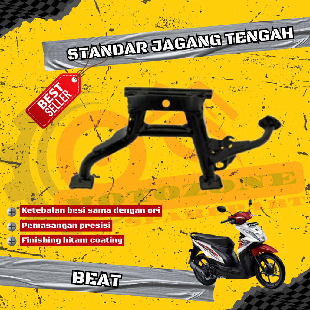 Jual Standar 2 Standar Tengah Jagang Motor Honda BEAT FI INJEKSI Scoopy ...