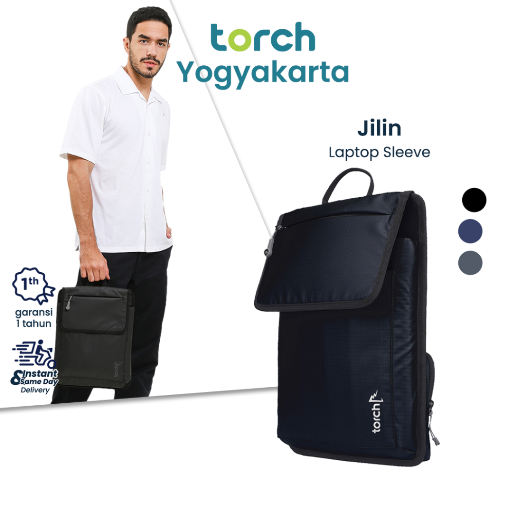 Jual TORCH Jilin Tas Laptop Jinjing Kerja Kuliah Sekolah Sarung Leptop ...