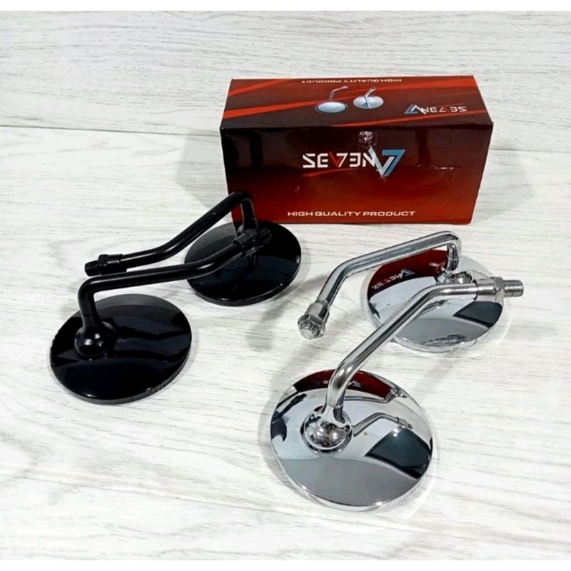 Jual SPION bulat kaca cembung model retro PNP all tipe motor | Shopee ...