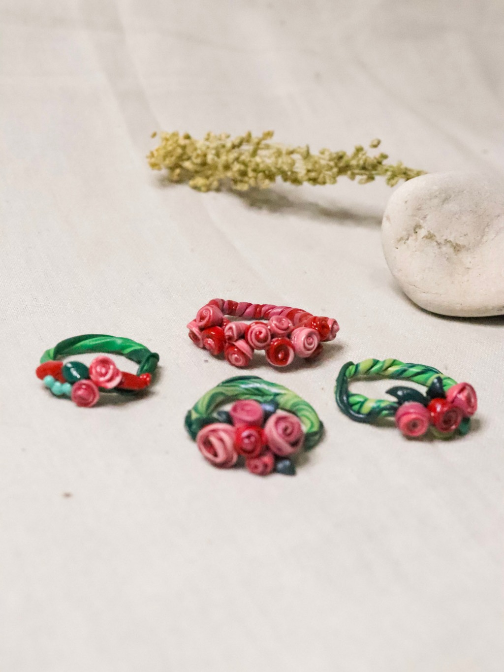 Jual Garden Set Ring ver.1 I Cincin Bunga I Cincin cantik I cincin ...