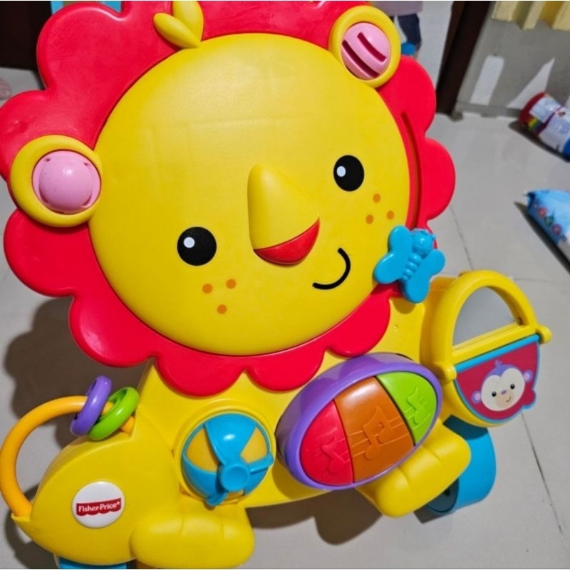 Jual Fisher Price Musical Lion Walker original Preloved mantap | Shopee ...