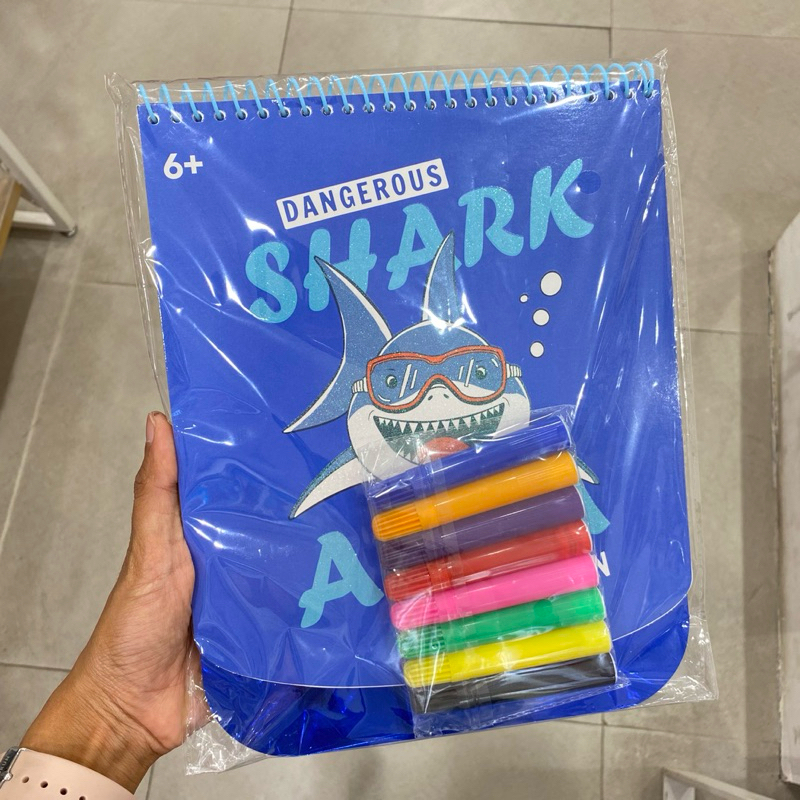 Jual DIY series coloring book set 30 sheets MINISO / buku gambar anak ...