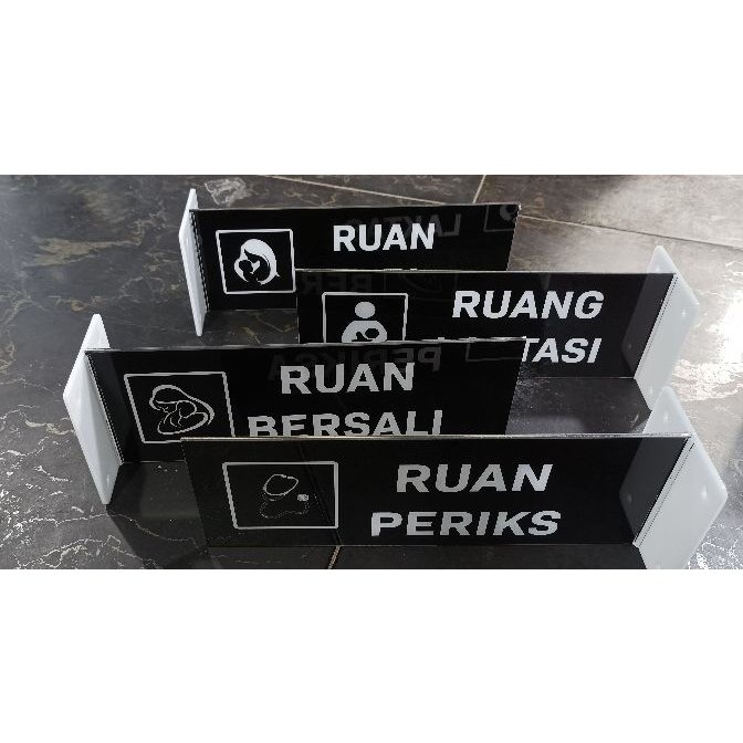 Jual Papan Nama Ruangan Akrilik Model T | Shopee Indonesia