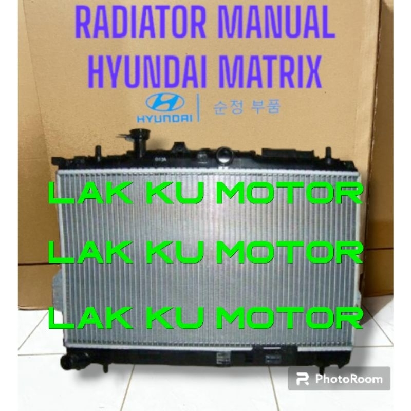 Jual RADIATOR HYUNDAI MATRIX MANUAL ORIGINAL | Shopee Indonesia