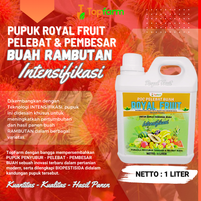 Jual Pupuk Pelebat Buah Buahan / Pupuk Pelebat Buah / Pupuk Pelebat Buah Rambutan / Pupuk ...