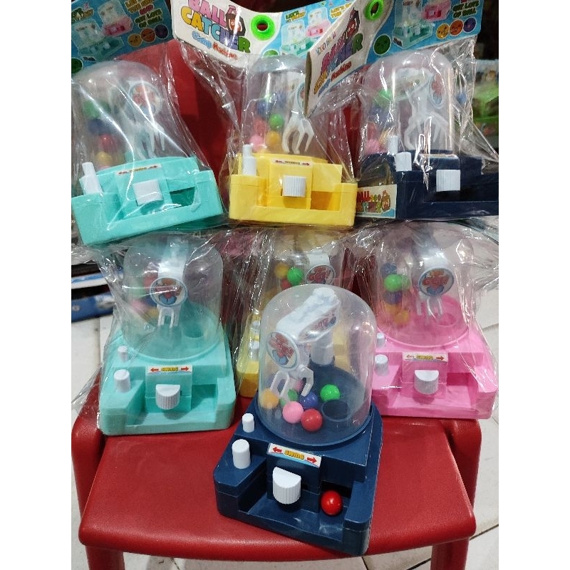Jual Mainan Mini Game Ball Catcher Mesin Capit Mini | Shopee Indonesia