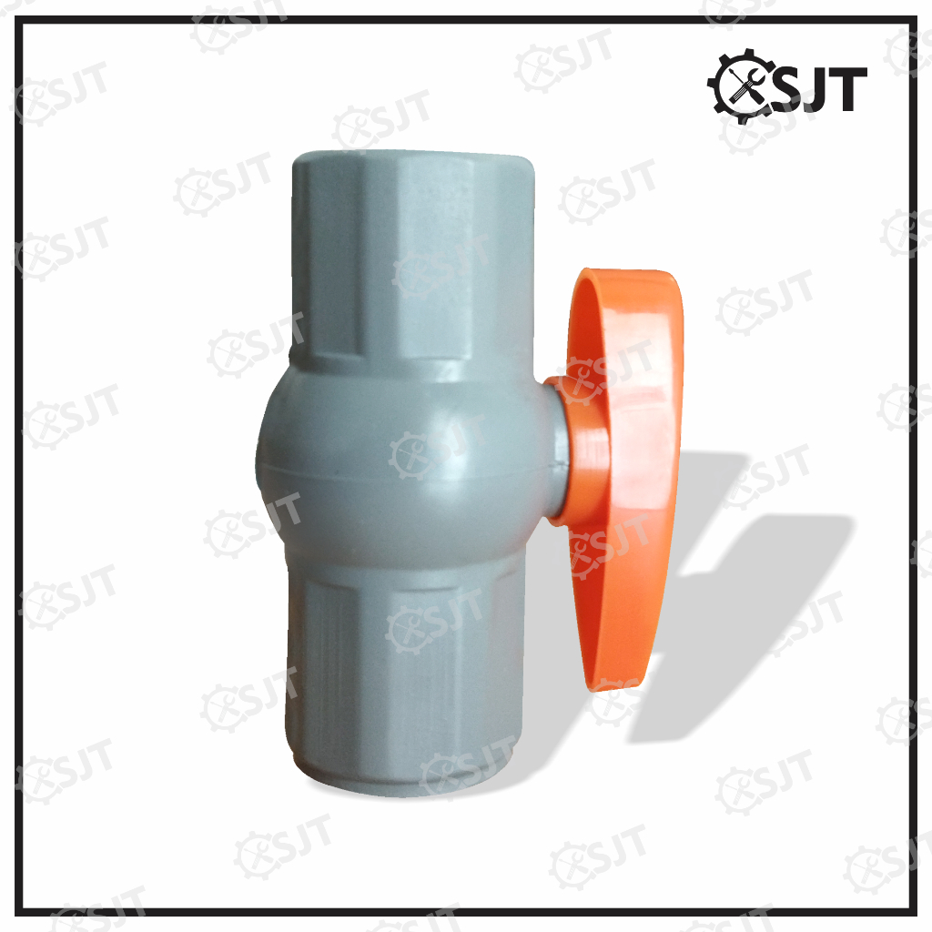 Jual Ball Valve 1/2 Inch & 3/4 Inch PVC HPP / Stop Kran Pipa Ballvalve PVC HPP | Shopee Indonesia