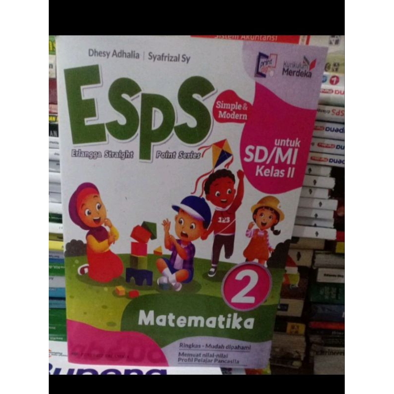 Jual ESPS Matematika Untuk SD/MI Kelas 2 Merdeka | Shopee Indonesia