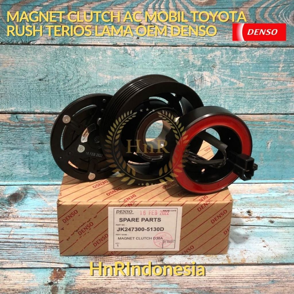 Jual Magnet Clutch AC Mobil Toyota Rush Terios Lama OEM DENSO PREMIUM ...