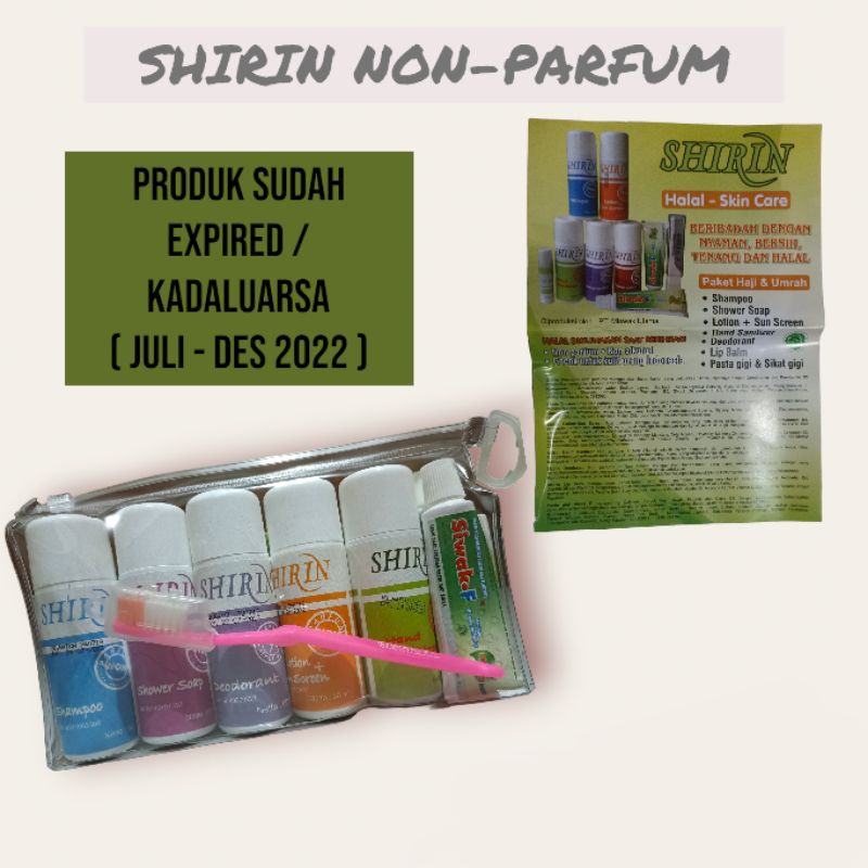 Jual [ PRODUK EXPIRED / KADALUWARSA ] Shirin Halal Skincare Lengkap ...