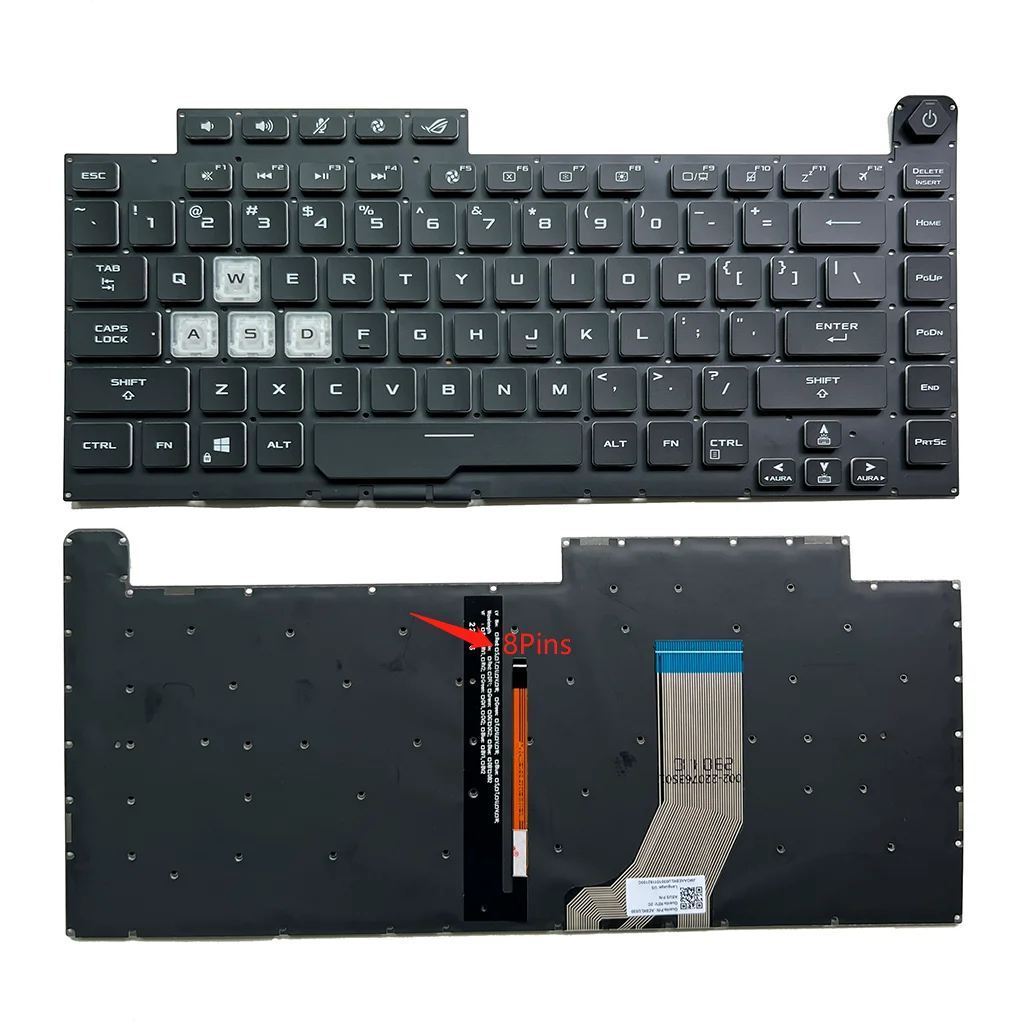 Jual Keyboard Laptop ASUS ROG Strix G531 G531G G531GD G531GT G531GU ...